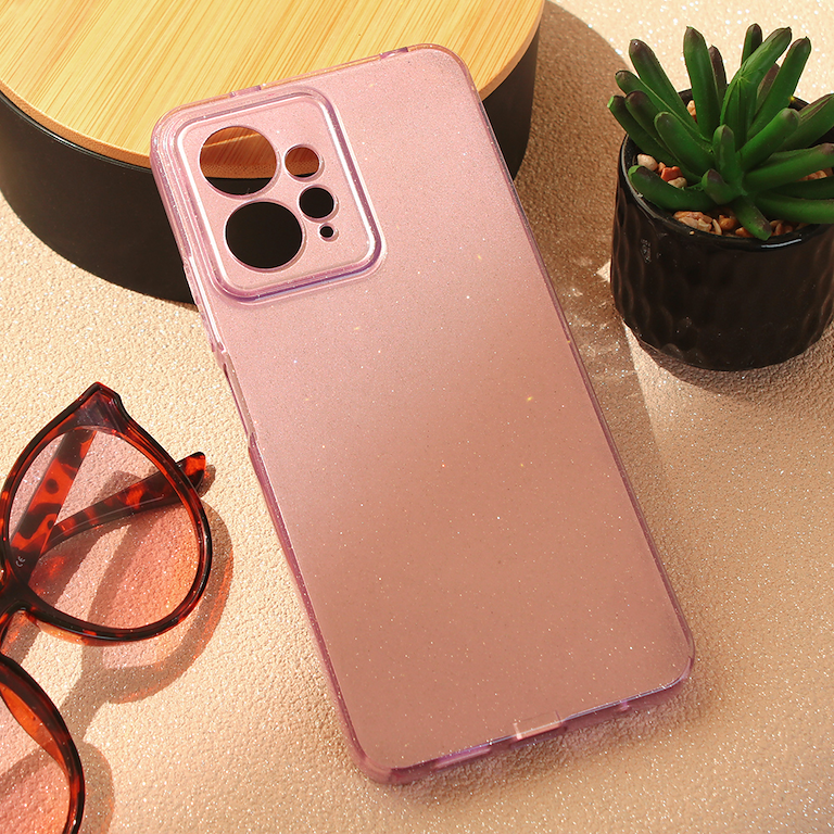 Maska(futrola) Sparkle Dust za Xiaomi Redmi Note 12 4G (EU) ljubicasta