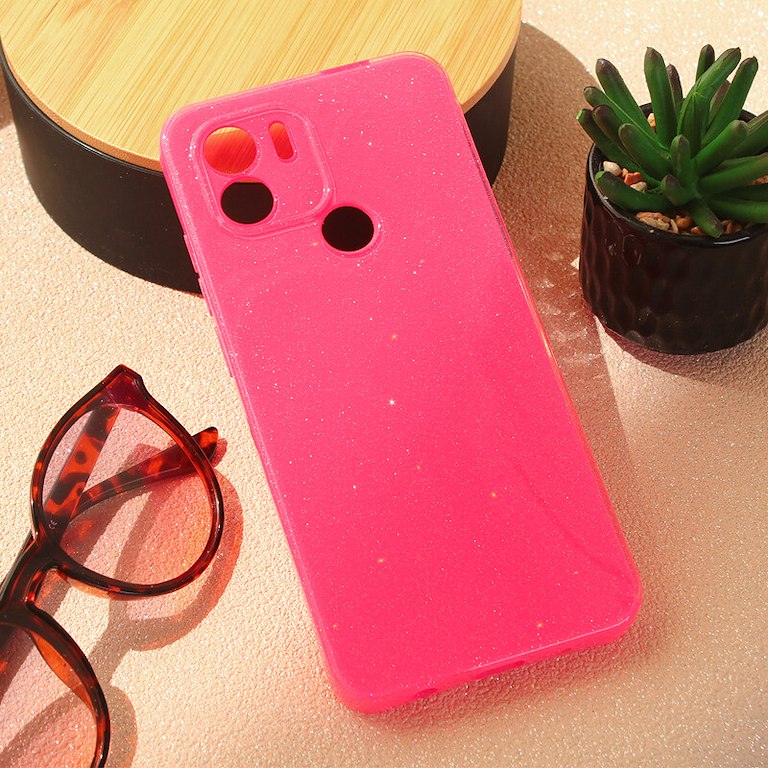 Maskica Sparkle Dust za Xiaomi Redmi A1/A2 pink