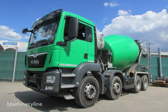 Stetter na šasiji MAN TGS 32.430 8x4 BB - STETTER 9 m³ - Nr.: 260 kamion s mešalicom za beton