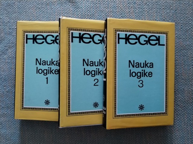 Hegel Nauka logike 1 - 2 - 3