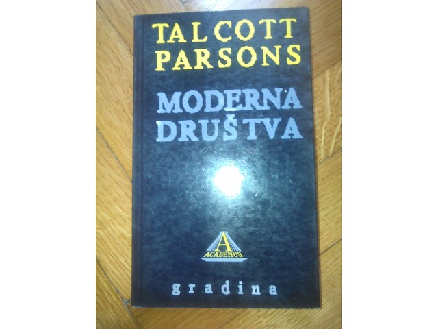 Moderna drustva - Talcott Parsons
