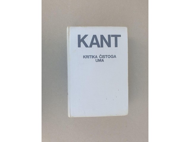 Kant - Kritika cistog uma