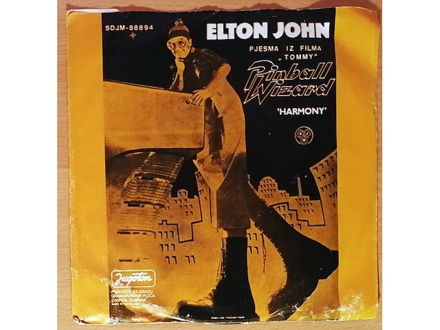 SP ELTON JOHN - Pinball Wizard (1976) retko, odlična