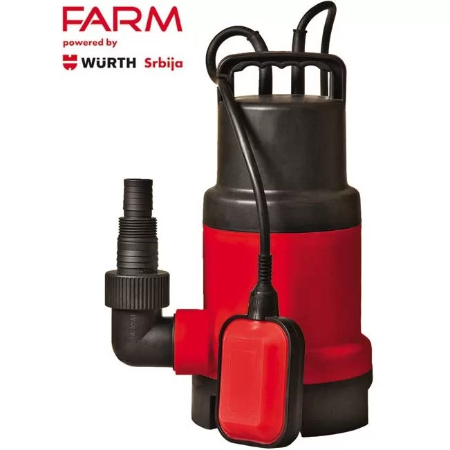 Potapajuća pumpa za prljavu vodu Farm FPN550
Potapajuća pumpa za prljavu vodu Farm FPN550