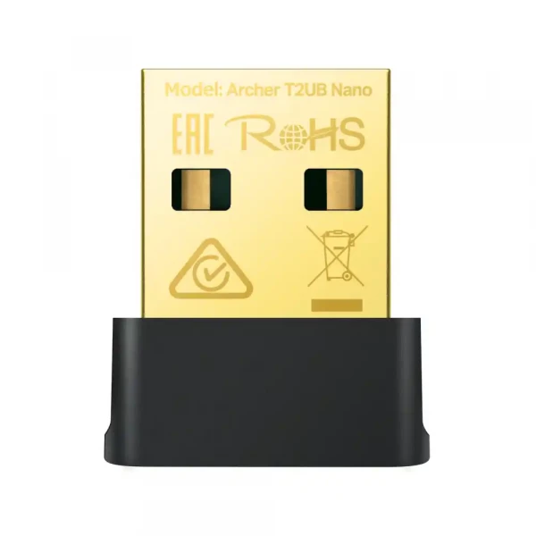Wireless USB mrežna kartica TP-Link Archer T2UB Nano AC600Mbs Bluetooth 4.2 adapter 2.4GHz + 5GHz