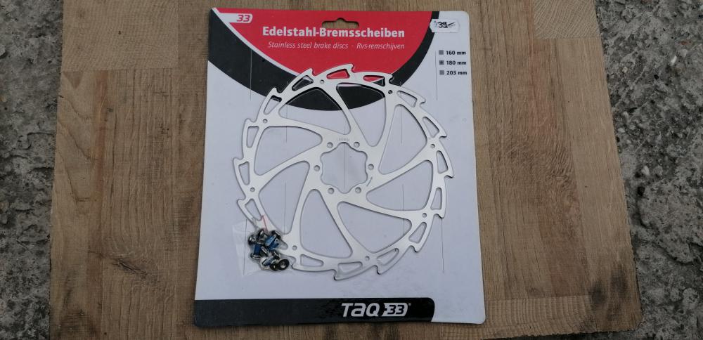 Rotor disk TAQ 33 180 mm NOVO