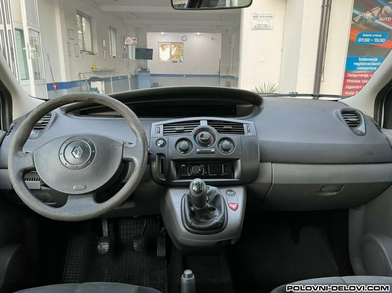 Renault Scenic II Enterijer