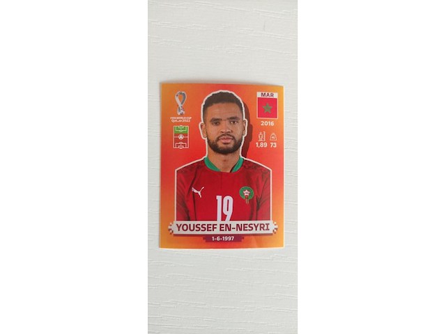 Panini FIFA 2022 Qatar MAR 16