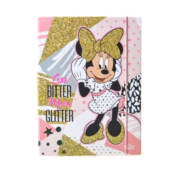 Oxford, fascikla sa gumom, Minnie Mouse, 4cm, A4