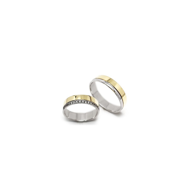 Wedding rings Rosa