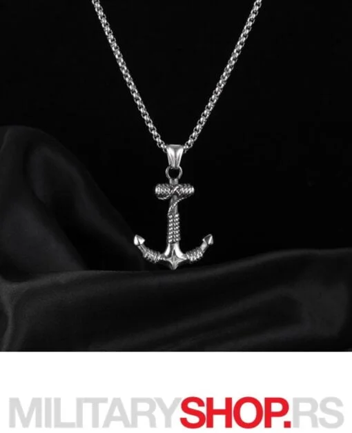 Elegantna Muška Ogrlica GX1896 Silver Anchor