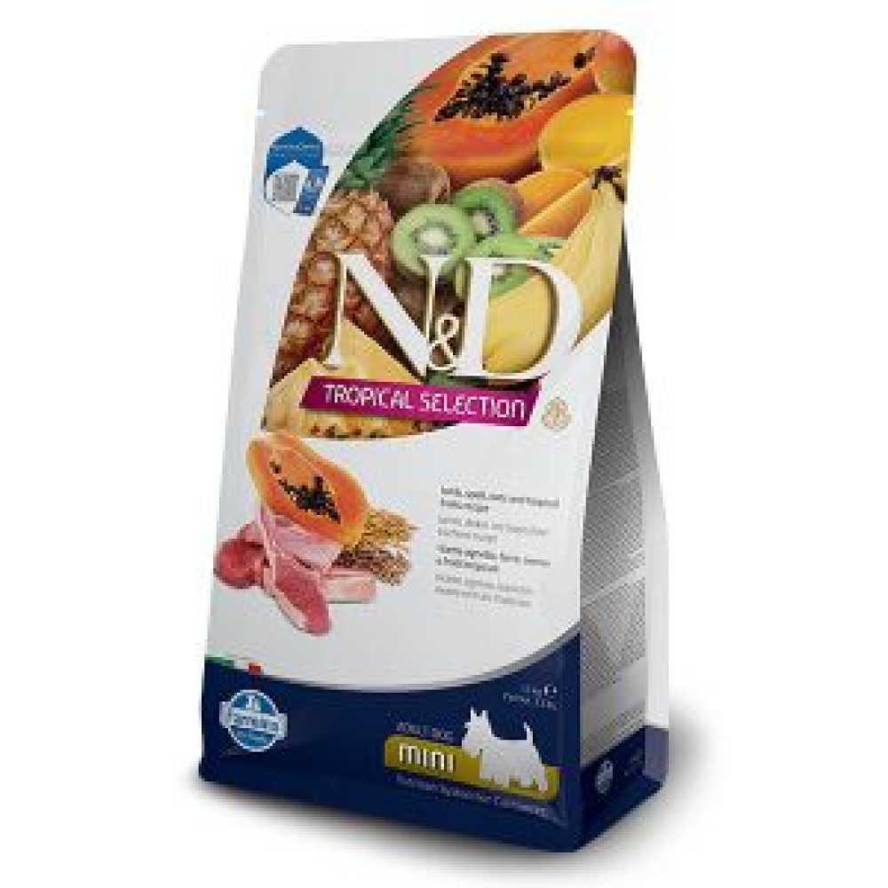 N&D Tropical hrana za pse - Lamb Adult Mini 1.5kg