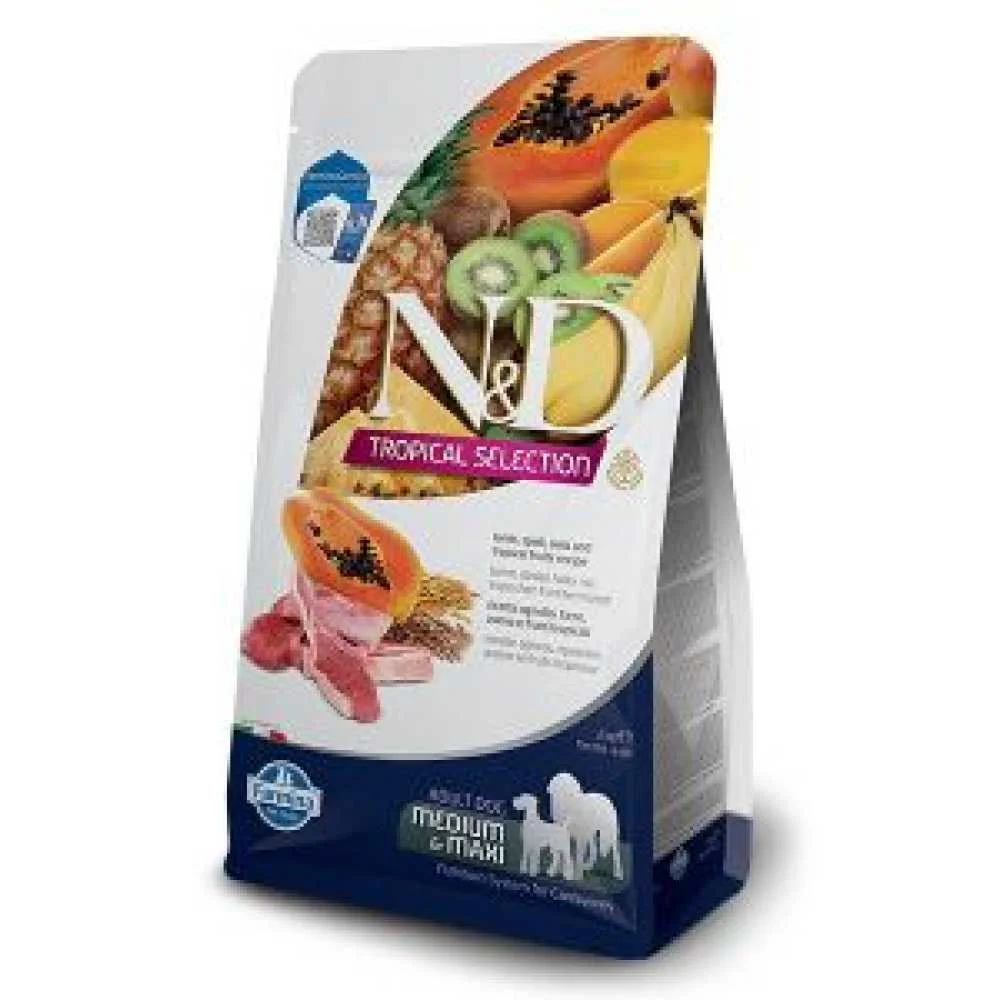 N&D Tropical hrana za pse - Lamb Adult Medium&Maxi 10kg