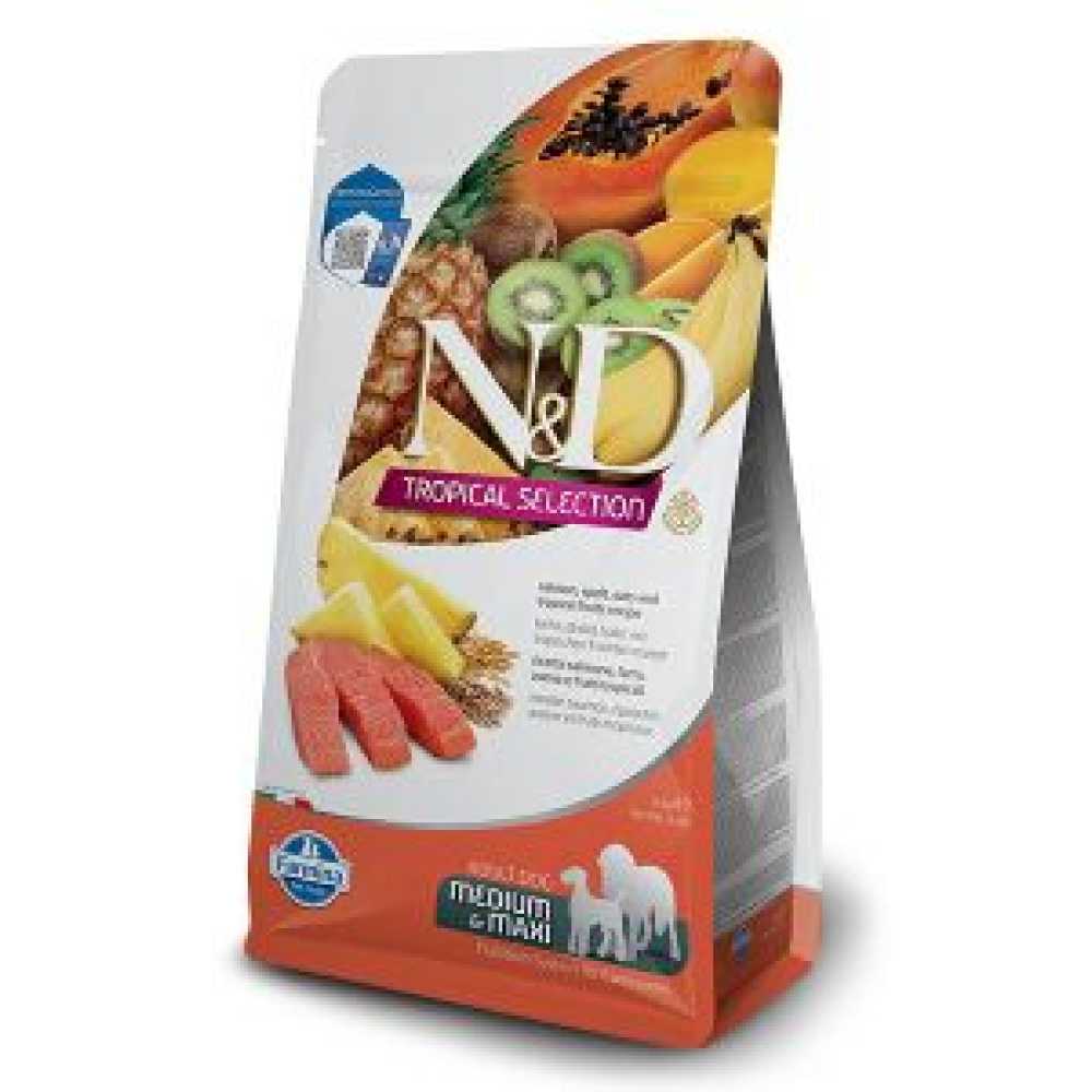 N&D Tropical hrana za pse - Salmon Adult Medium&Maxi 10kg