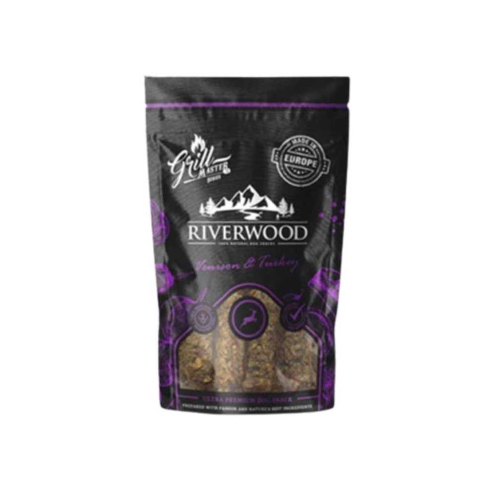 RIVERWOOD poslastica za pse - divljač i ćuretina 100g