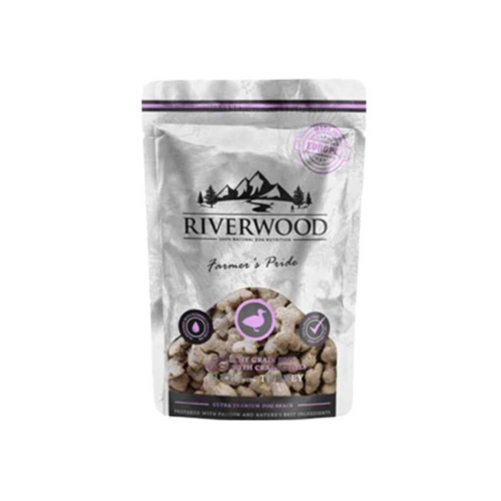 RIVERWOOD poslastica za pse - pačetina i ćuretina 200g