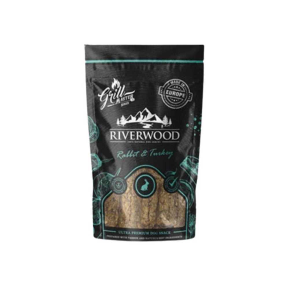 RIVERWOOD poslastica za pse - zečetina i ćuretina 100g