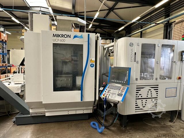 5 osa CNC mašina
MIKRON UCP 600