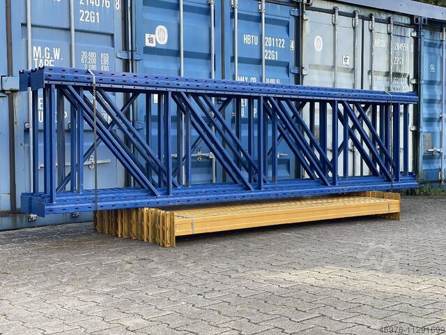 Polica za stalak za palete High Rack
Eurostock AS/ 14,10 lfm/ Ständer: 4.400 x 1.000 mm/ Traverse: 2.700 mm