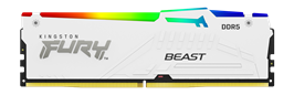 DDR5 64GB (2x32GB) 6000MHz CL40 DIMM [FURY Beast] White RGB XMP