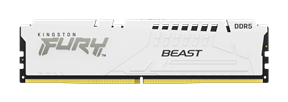 DDR5 64GB (2x32GB) 5200MHz CL40 DIMM [FURY Beast] White XMP