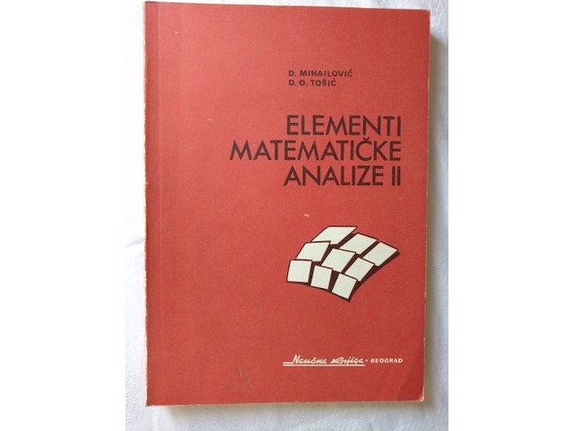 (k) Elementi matematičke analize II