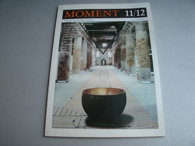 Moment 11-12, 1988. Časopis za vizuelne medije