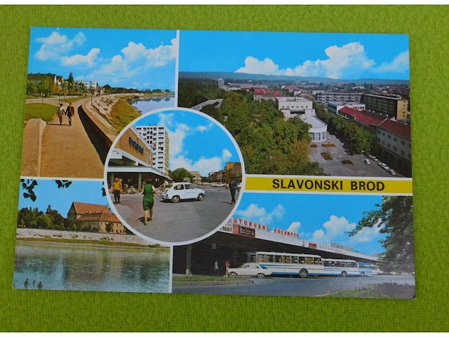 Slavonski Brod - 5 detalja - fića, zastava 750, autobus