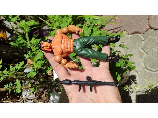 John RAMBO dve retke BOOTLEG figurice Ex YU