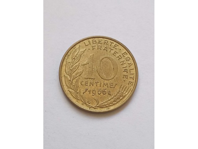 10 Centimes 1966.g - Francuska -