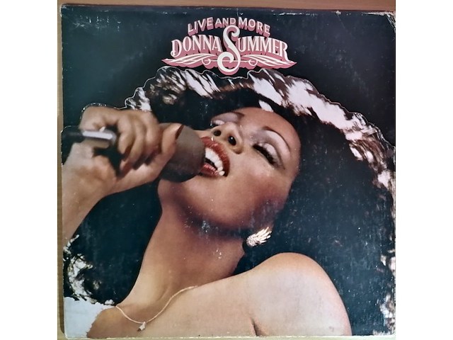 2LP DONNA SUMMER - Live And More (1978) USA, VG+/NM