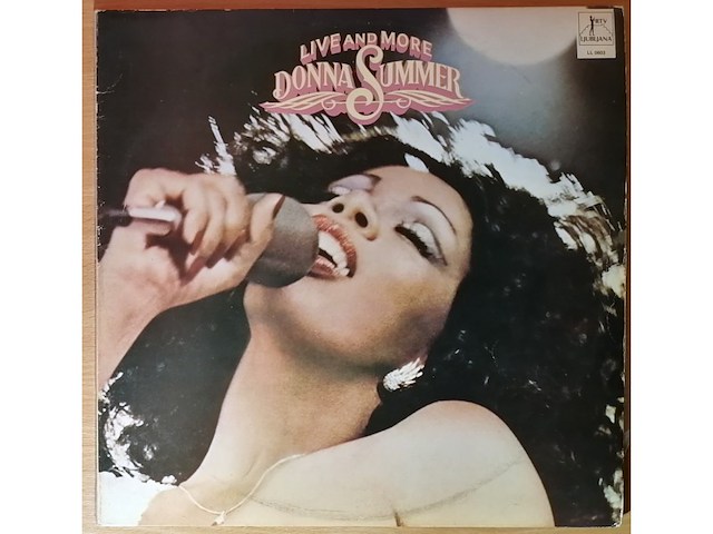 2LP DONNA SUMMER - Live And More (1980) NM/VG+