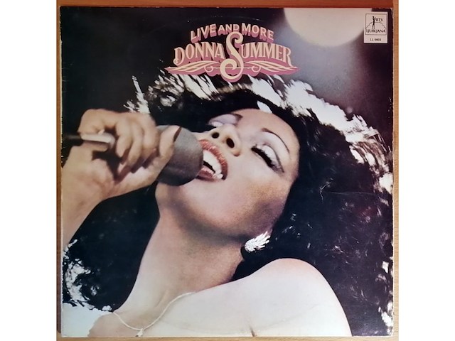 2LP DONNA SUMMER - Live And More (1980) PERFEKTNA