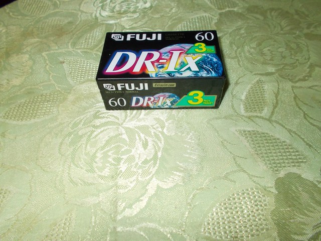 Fuji DR-Ix - 3 Pack - audio kasete - NOVO