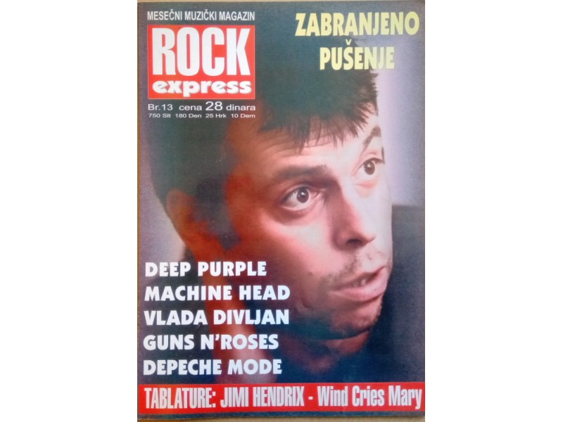 Rock express - br.13 / novembar 1998