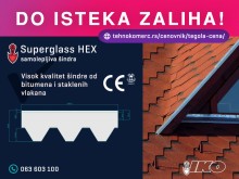 Tegola samolepljiva iko superglass hex