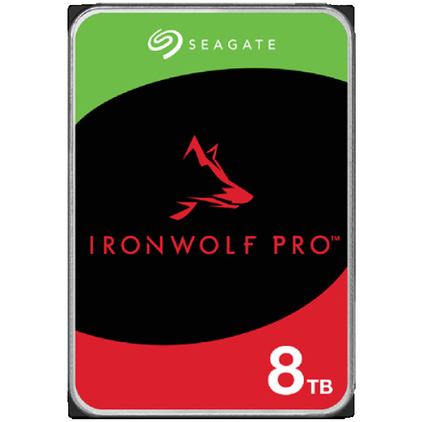 SEAGATE HDD Ironwolf pro NAS (3.58TBSATArmp 7200) ( ST8000NT001 )