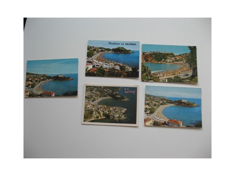Ulcinj - 5 ispisanih razglednica