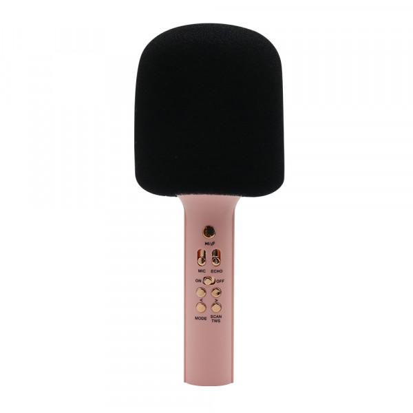 Mikrofon Bluetooth Q11 pink