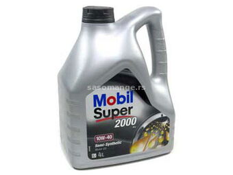 Motorno ulje MOBIL Super 2000 10W40 4 L