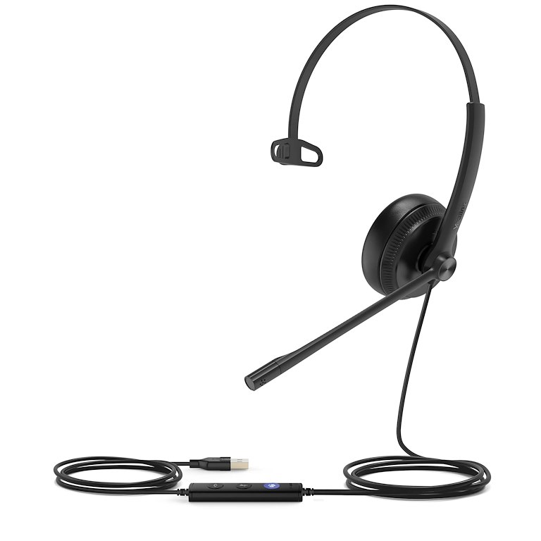 YEALINK Headset Wired USB UH34 Mono Teams