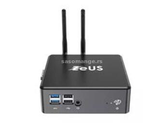 Mini PC Zeus MPI10-i323 Intel i3-1115G4 2C 4.1 GHz/DDR4/LAN/Dual WiFi/BT/HDMI/DP/USB C/ext ANT