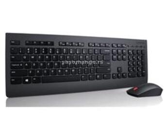 Tastatura+miš LENOVO Professional bežični set/4X30H56796/US/crna