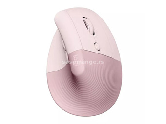 Logitech Lift Vertical Ergonomic Mouse - Rose