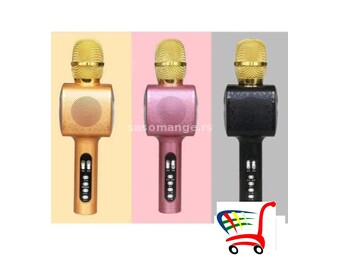 Mikrofon Bluetoth Karaoke model L20 - 4 boje - Mikrofon Bluetoth Karaoke model L20 - 4 boje
