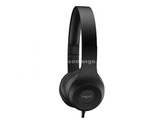 Enyo Foldable Headphones with Microphone Black