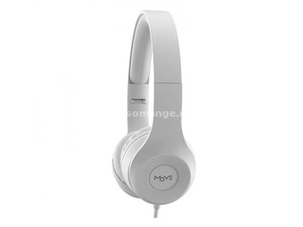 Enyo Foldable Headphones with Microphone Light Gray