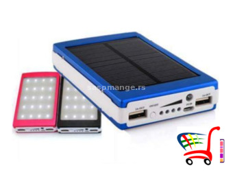 SOLARNI Power Bank 30000mAH - Punjac Eksterna Baterija - SOLARNI Power Bank 30000mAH - Punjac Eks...