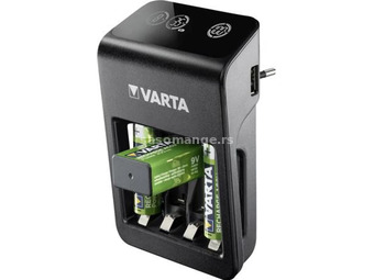VARTA LCD plug charger black