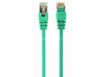PP22-1M/G Gembird Mrezni kabl FTP Cat5e Patch cord, 1m green